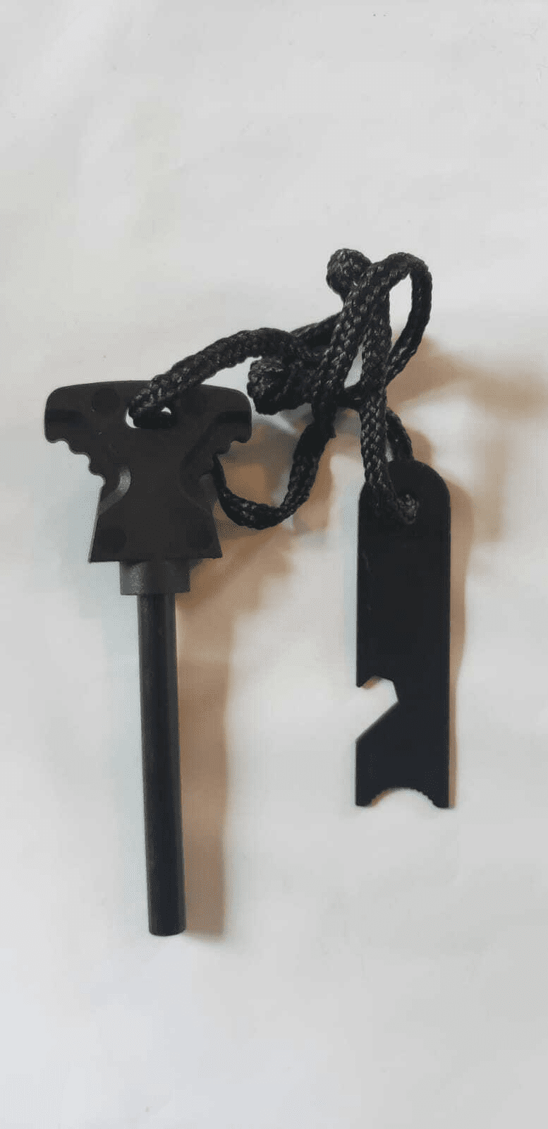 Fire Starter Flint Steel Striker Ferro Rod Waterproof Firesteel Camping ...